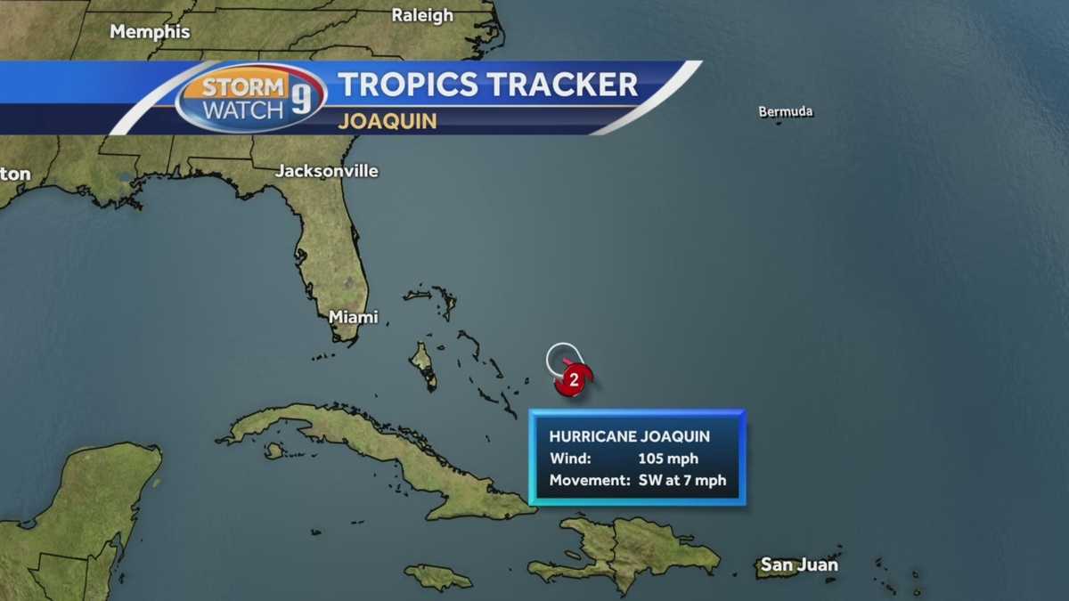 5-day forecast depends on path of Hurricane Joaquin
