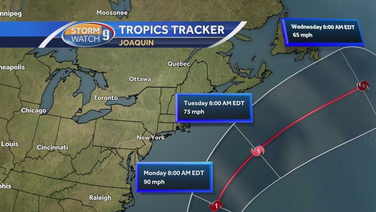Maps: Potential path of Hurricane Joaquin
