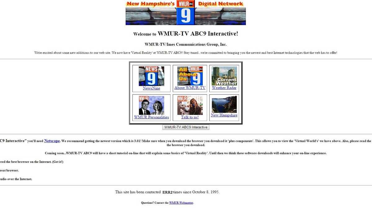 A look back at WMUR.com through the years