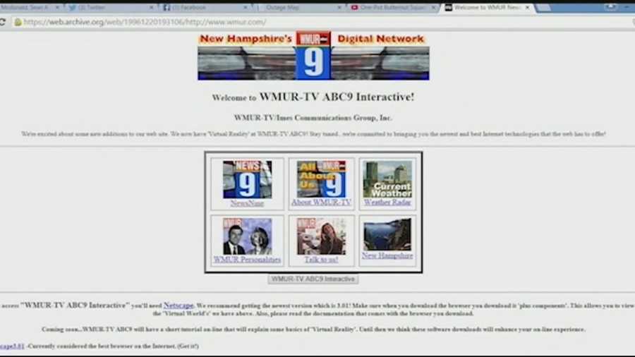 WMUR.com launched 20 years ago