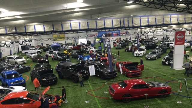 Spectators checked out cool cars at NH auto show Sunday