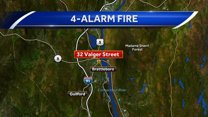 NH crews help combat four-alarm fire in Vermont