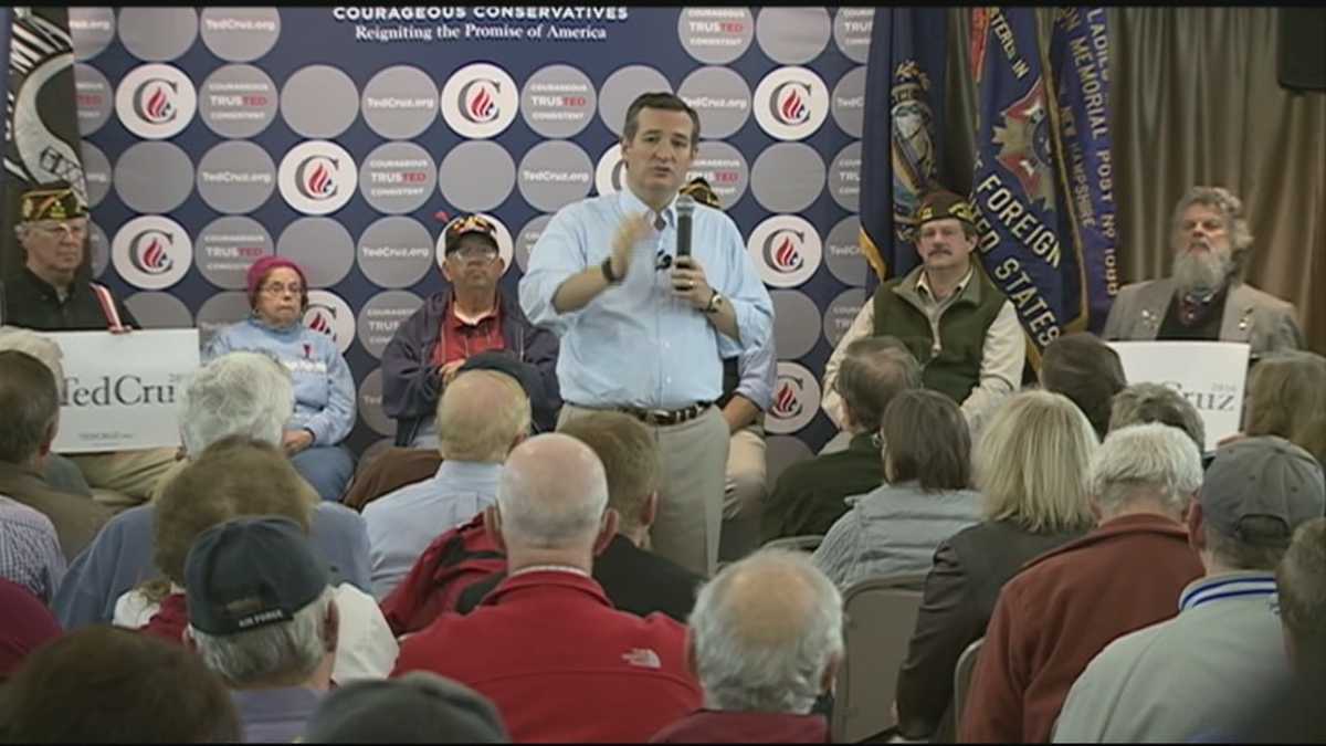 Day after GOP debate, Cruz holds veterans town hall in Kingston
