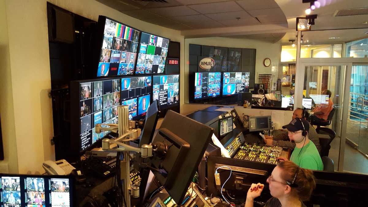 Photos: Behind the scenes at WMUR on NH primary night