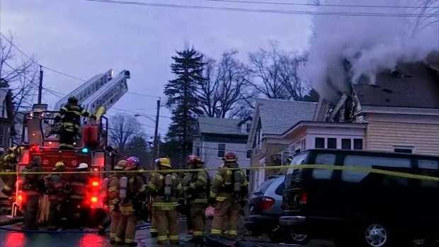 2 children killed in Massachusetts house fire, 3 others injured