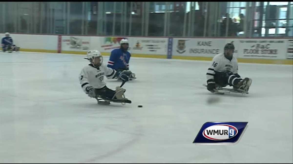 Disabled players compete in sled hockey tournament Sunday