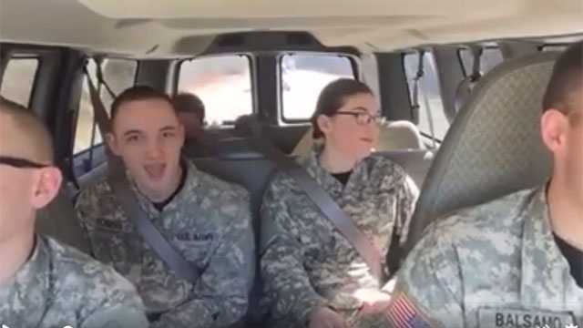 Must-see: 39th Army Band 'shakes it off' in viral video