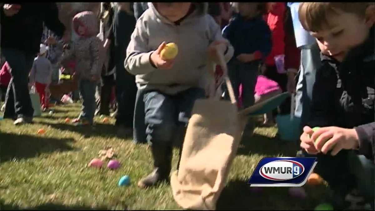 Little ones egg-cited for governor's Easter Egg Hunt