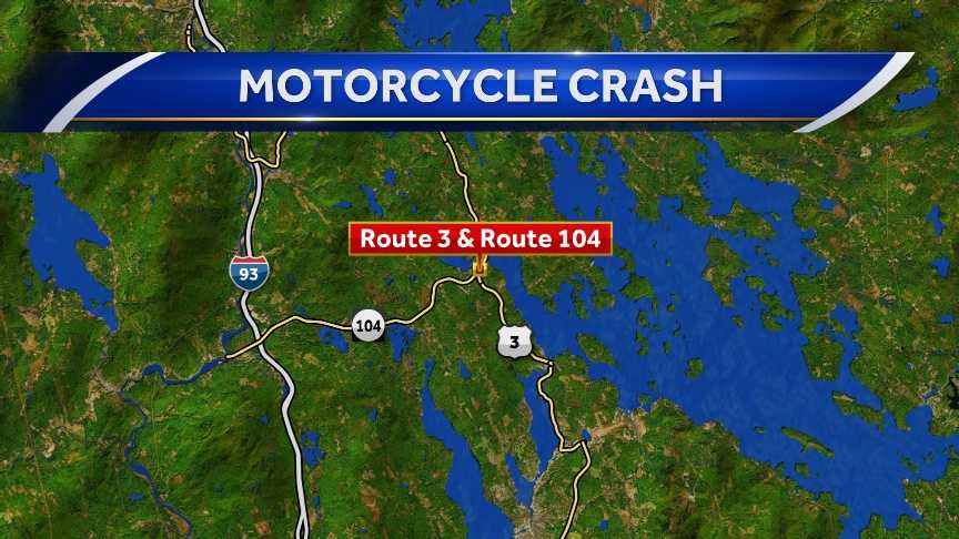 Motorcycle driver seriously hurt in Meredith crash