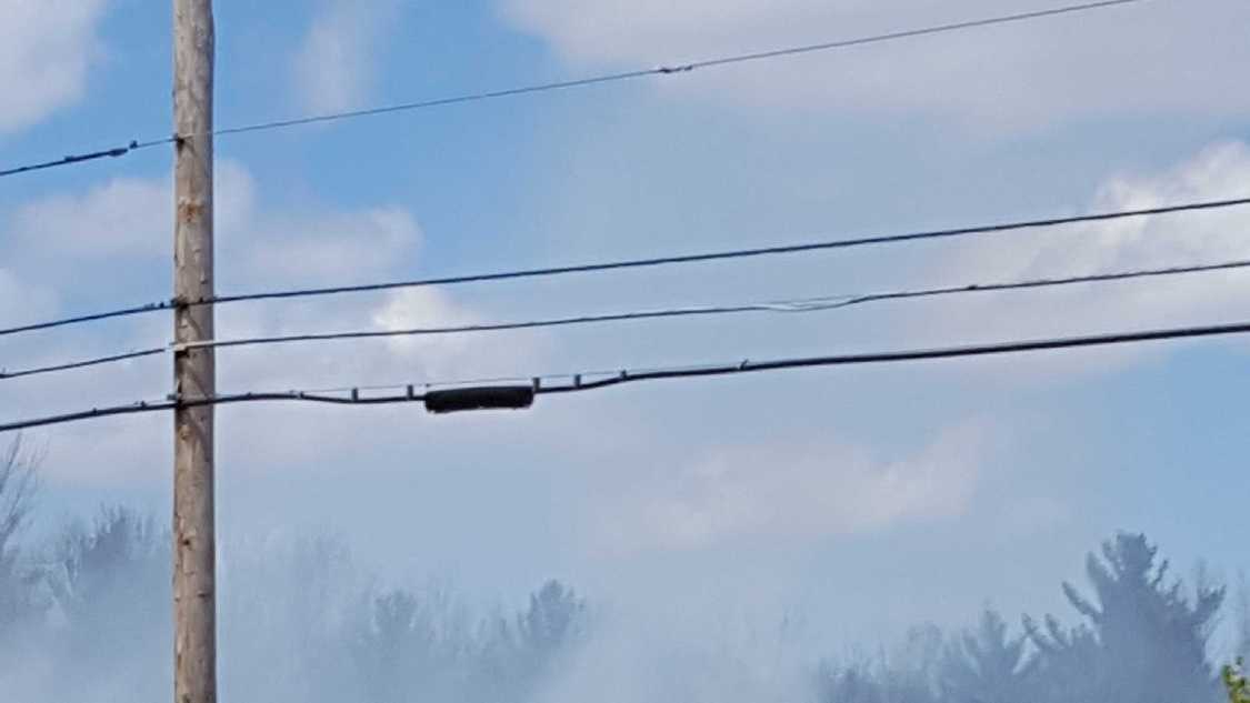 Images: Big fire breaks out in Amherst