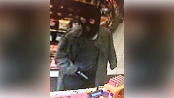 Police seek man in armed robbery at Manchester gas station