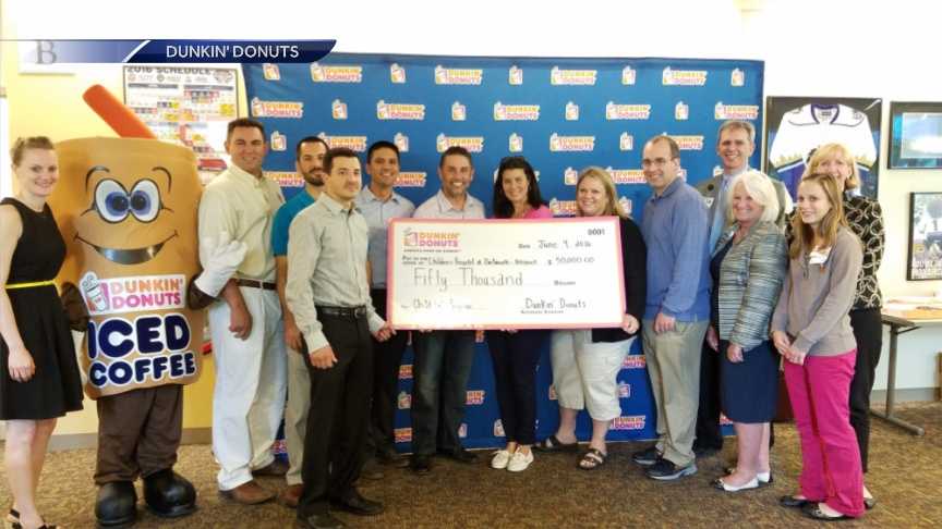 Dunkin' Donuts donates $150K to CHaD