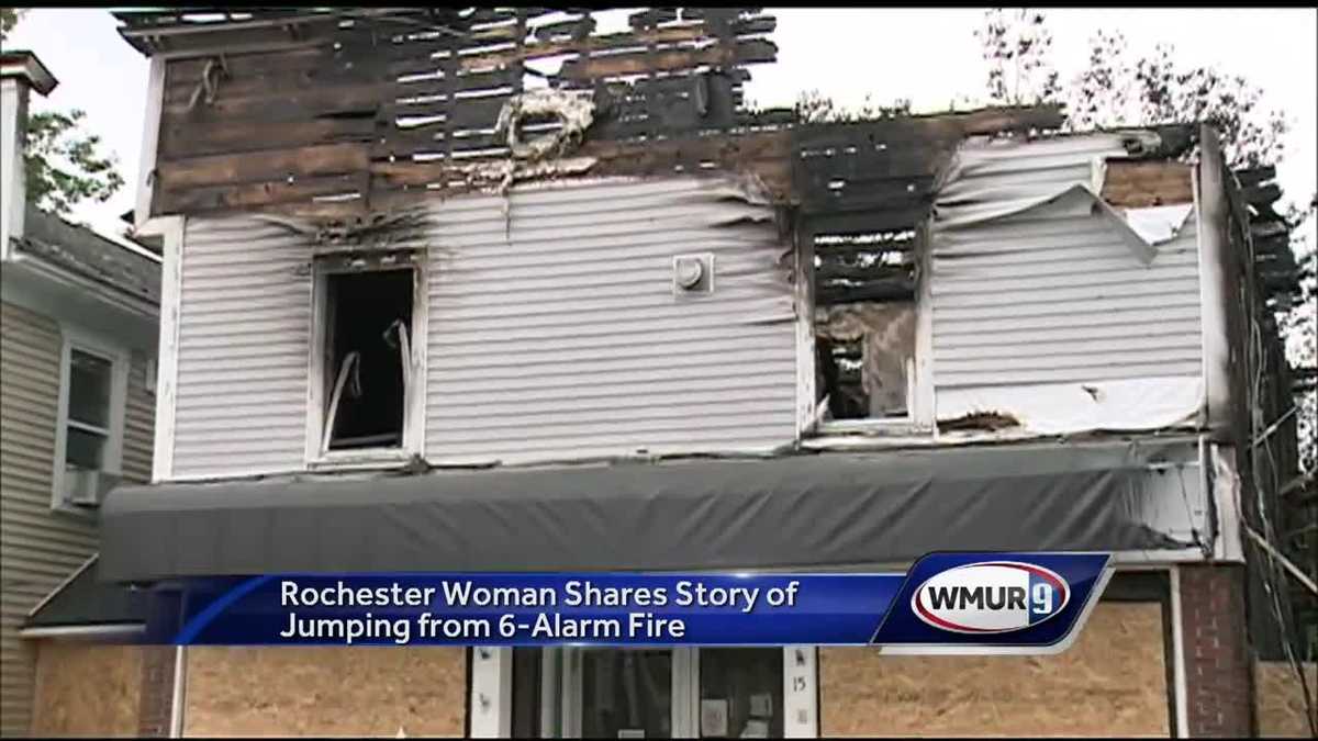 Rochester fire survivor who jumped out window to escape shares story