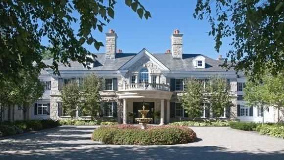 Mansion Monday: Double-mansion has party barn, extravagant ballroom ...