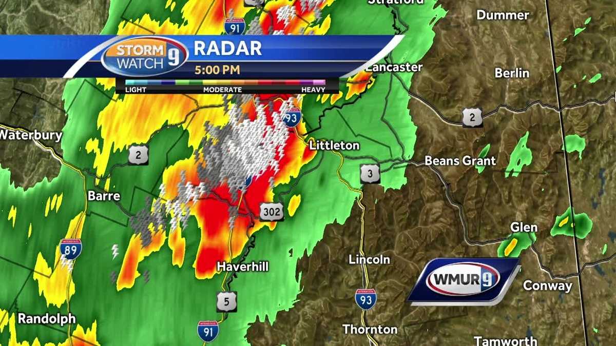 Strong thunderstorms trigger warnings