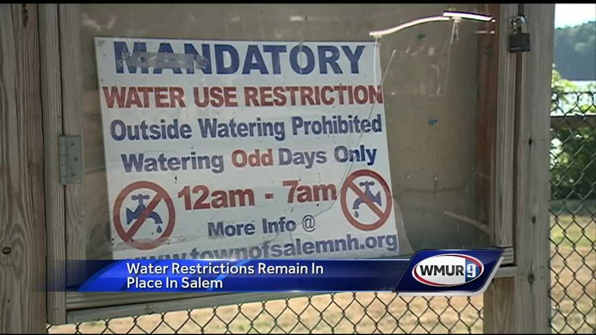 As drought persists, water use restrictions continue