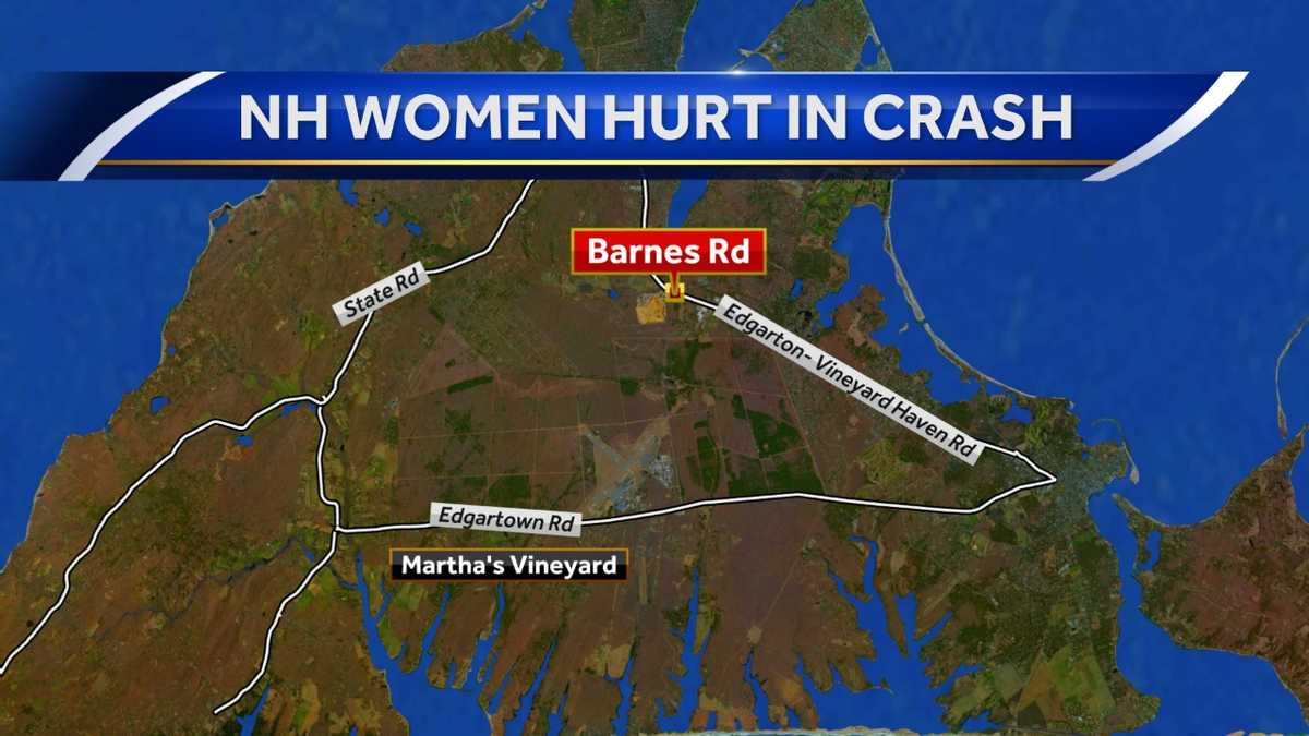 Two New Hampshire women hurt in moped accident on Martha's Vineyard