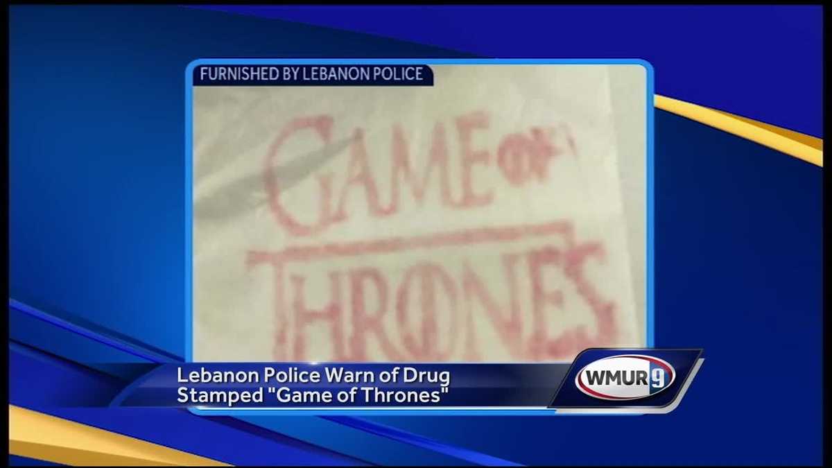 Lebanon police warn of drug stamped 'Game of Thrones'