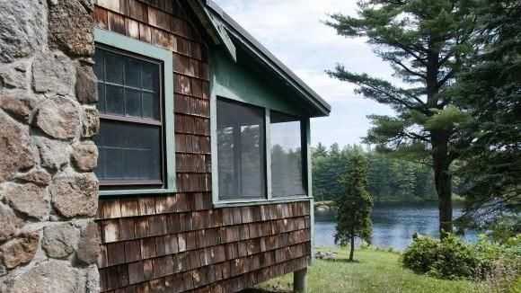 Mansion Monday: Private retreat has mountain views, pondside cabin ...