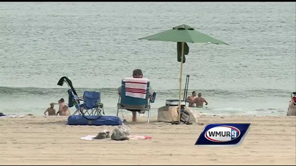 Summer-like day drives crowds to Hampton Beach
