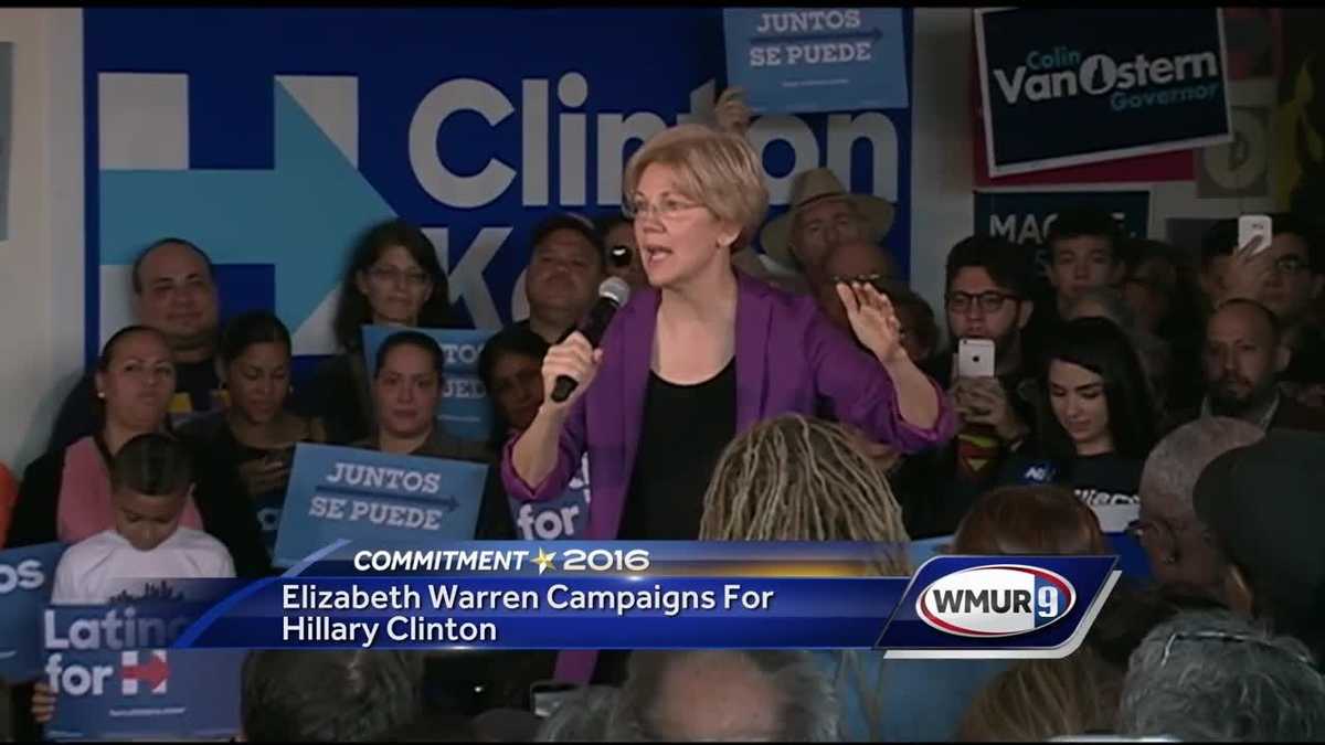 As Clinton crams for debate, Warren stumps in New Hampshire As Clinton crams for debate, Warren stumps in New Hampshire