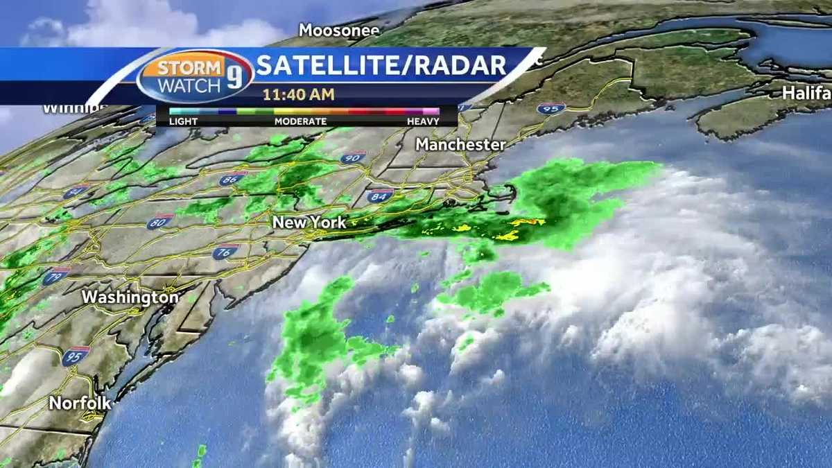 Wet, cool weekend weather expected in New Hampshire