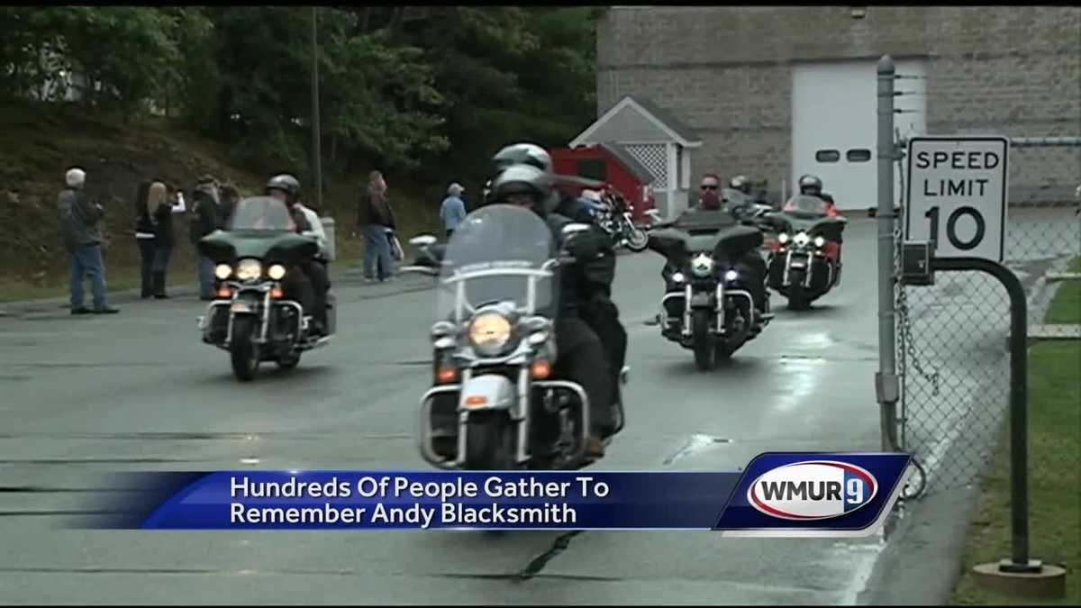 Hundreds gather to remember Andy Blacksmith