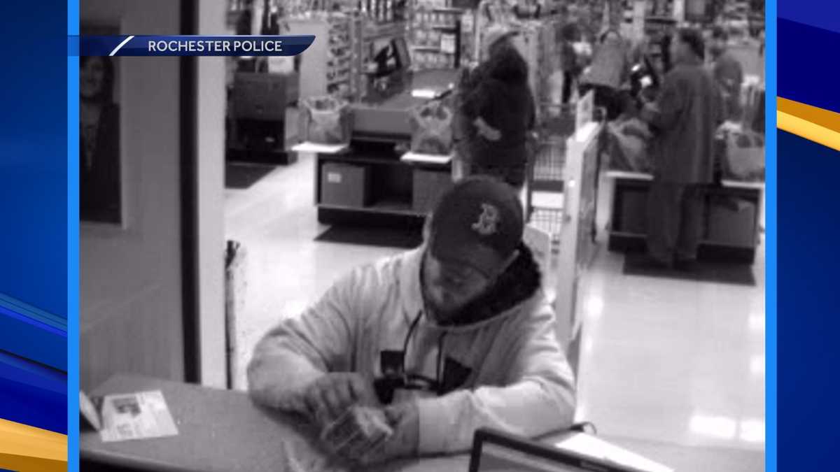 Suspect who robbed bank in grocery store sought in Rochester