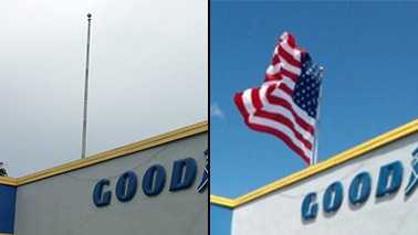 American flag stolen from Fort Pierce business