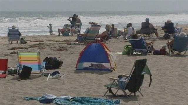 Visitors, locals heed rip current warnings