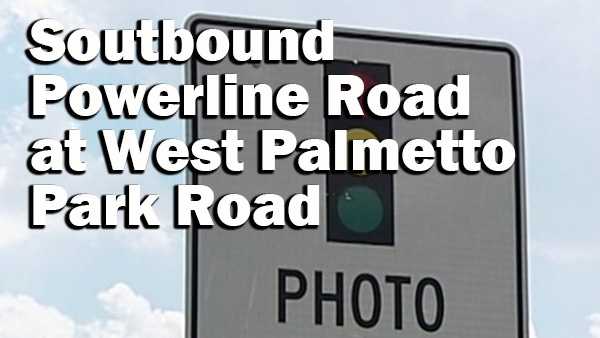 LIST: Where are the red-light cameras in Palm Beach County?