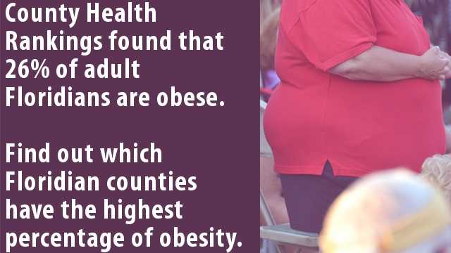 Updated List: Florida's Most Obese Counties