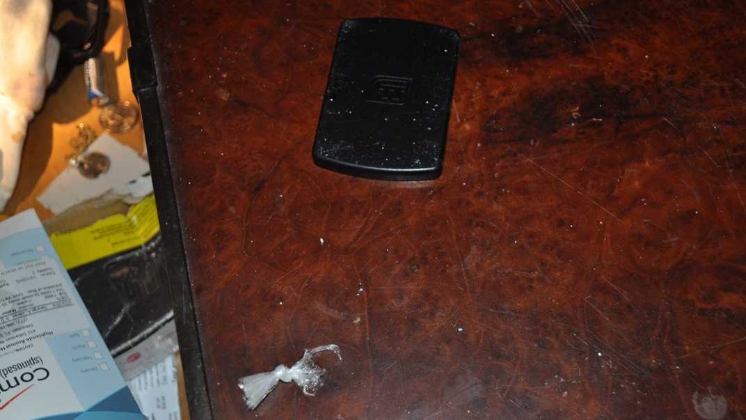 Official police photos from inside condemned home