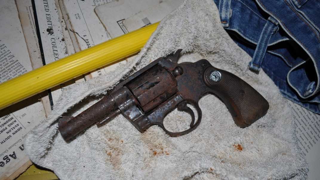 Official police photos from inside condemned home
