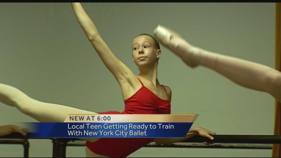 Local ballerina, 14, accepted into School of American Ballet in N.Y.