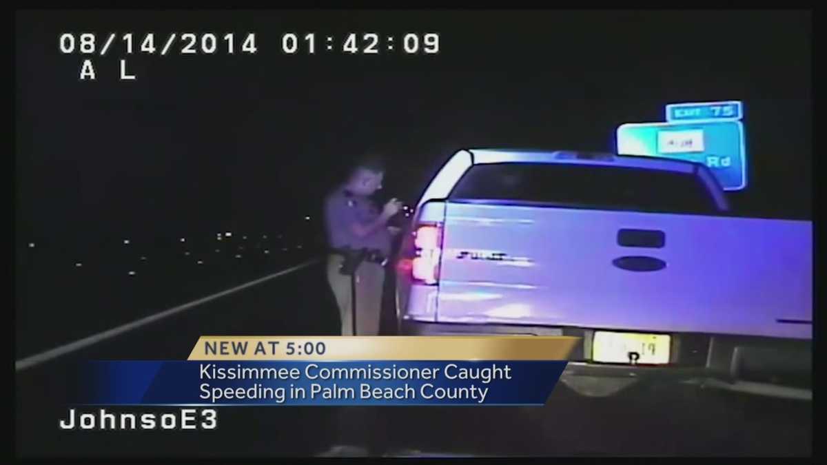 FHP releases video of 105 mph traffic stop involving Kissimmee commissioner