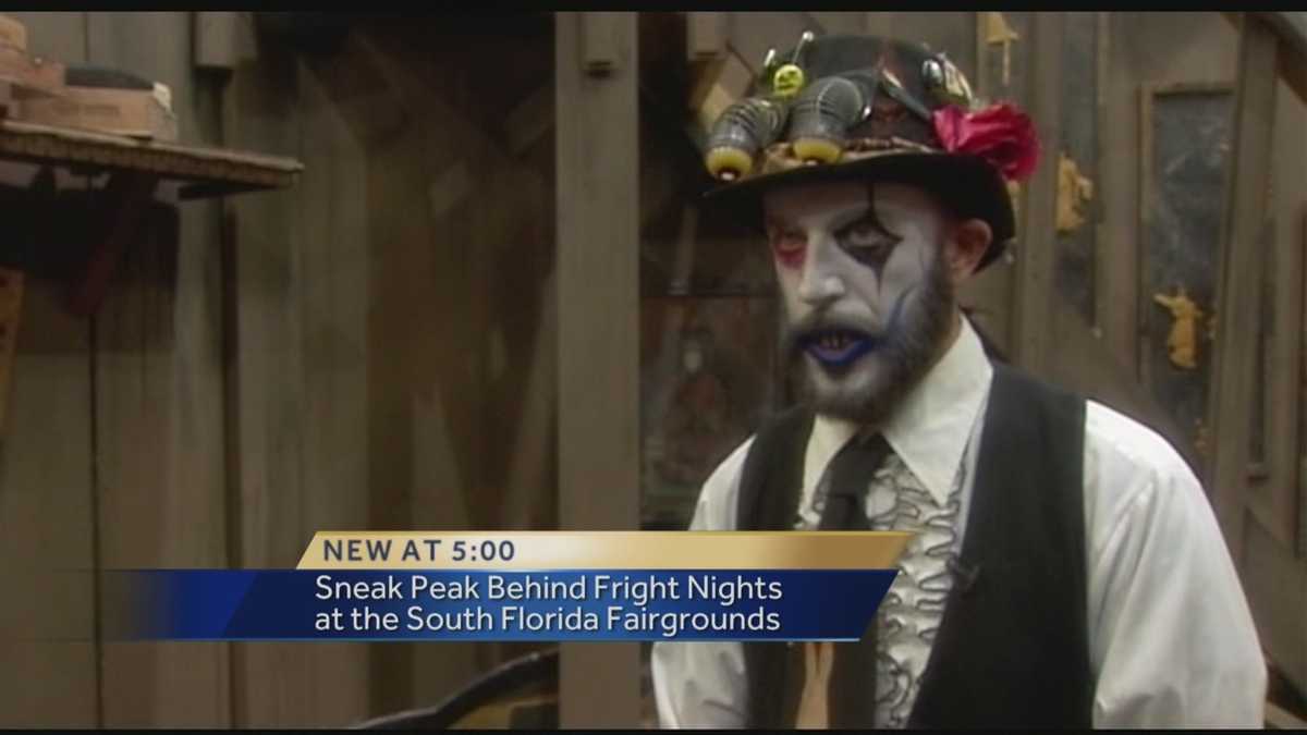 Sneak Peek Behind Fright Nights at the South Fla. Fairgrounds