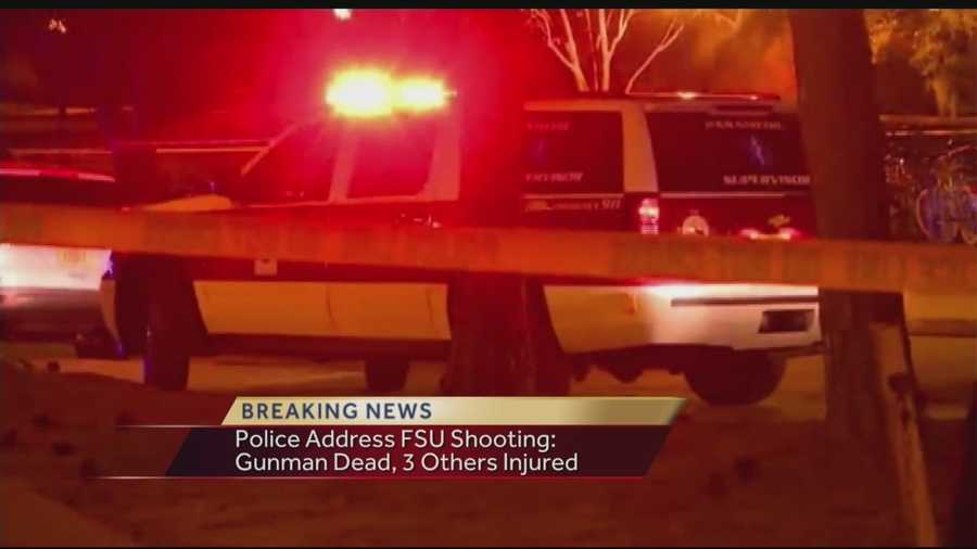 Gunman killed, 3 injured in FSU campus shooting