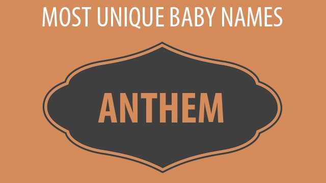 100 Most Unique Baby Names