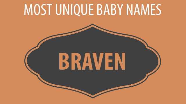 100 Most Unique Baby Names