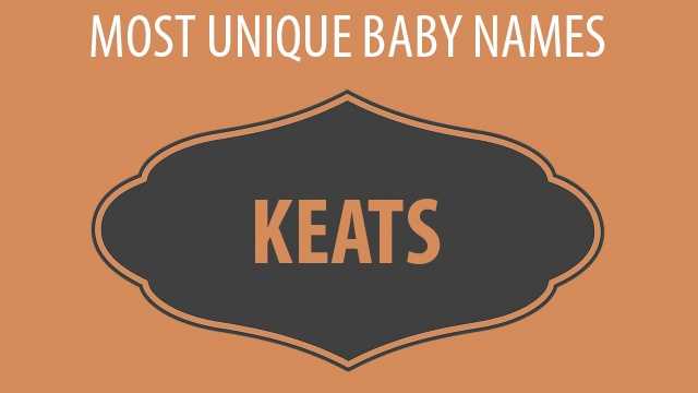 100 Most Unique Baby Names
