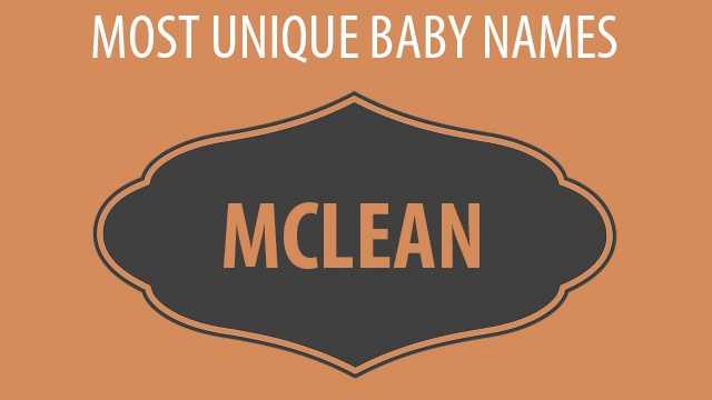 100 Most Unique Baby Names