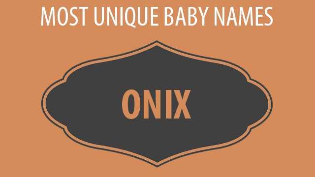 100 Most Unique Baby Names