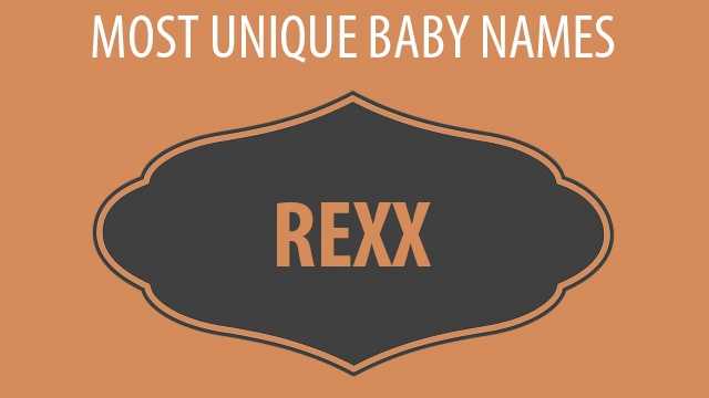 100 Most Unique Baby Names