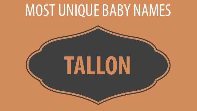 100 Most Unique Baby Names