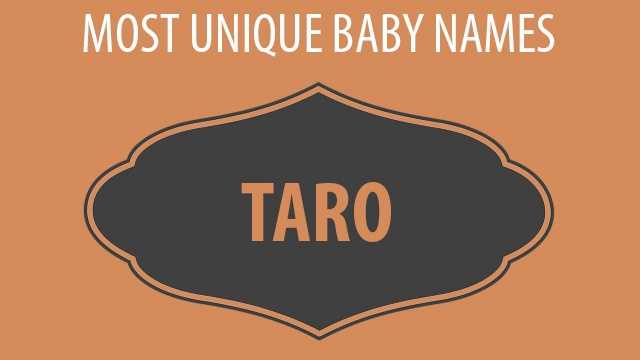100 Most Unique Baby Names