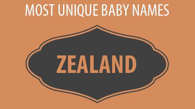 100 Most Unique Baby Names
