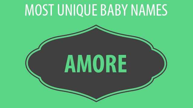 100 Most Unique Baby Names