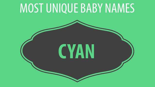 100 Most Unique Baby Names