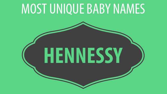 100 Most Unique Baby Names